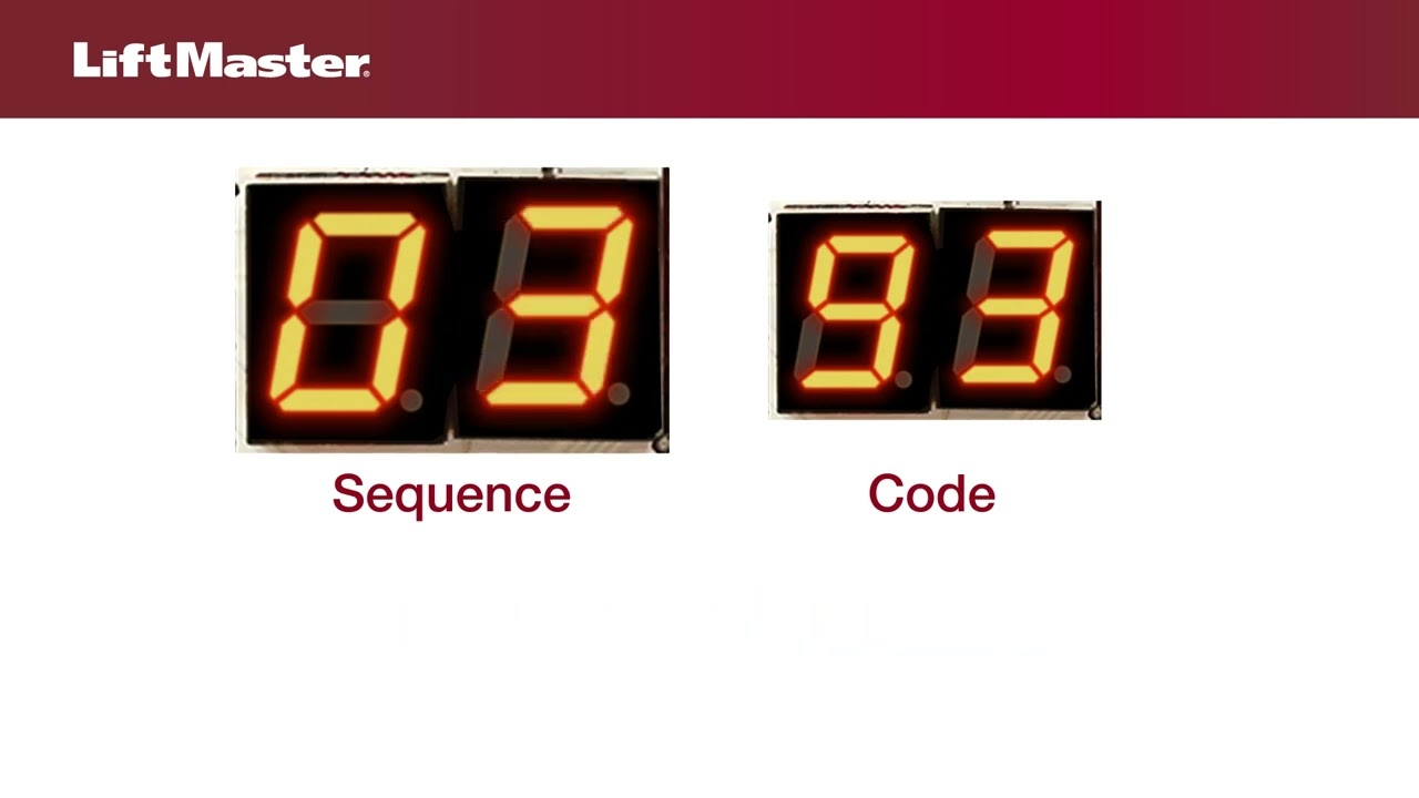 How to Access and Read LiftMaster Gate Operator Diagnostic Codes
