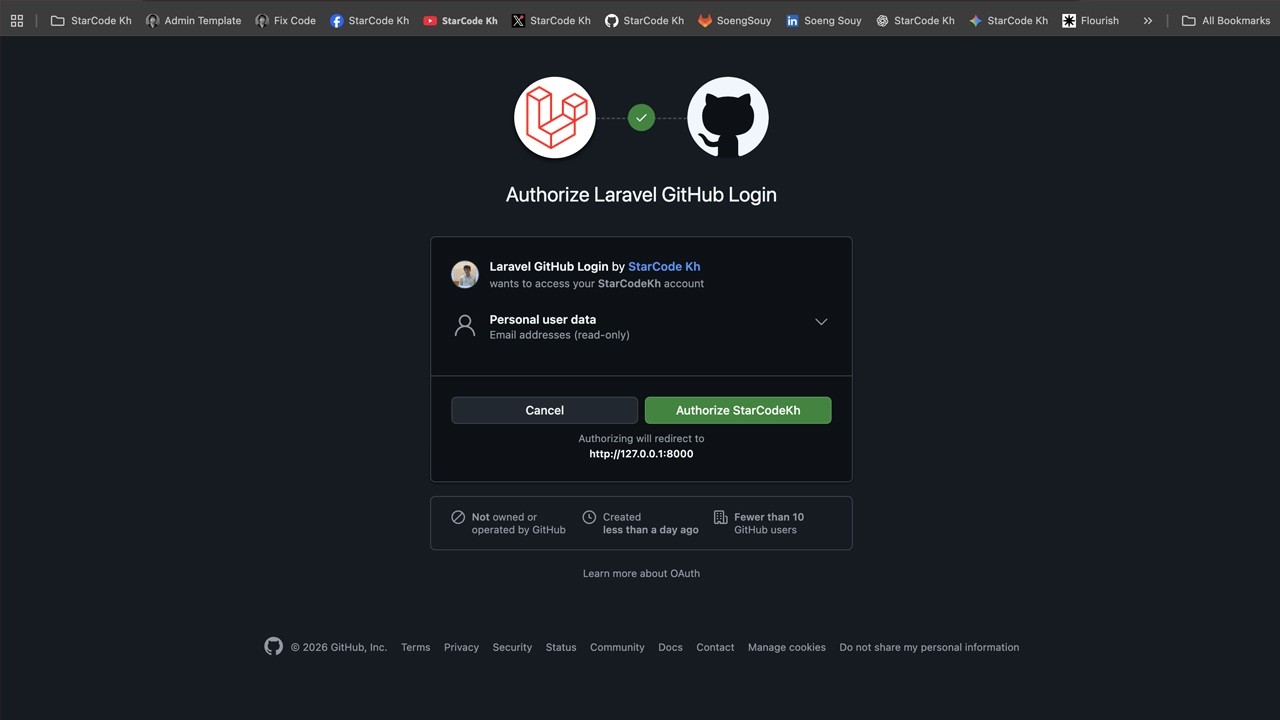 Login with GitHub in Laravel 12 in 14 Minutes!