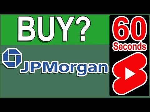Buy JP Morganβs Stock Today? $JPM Fair Value #shorts