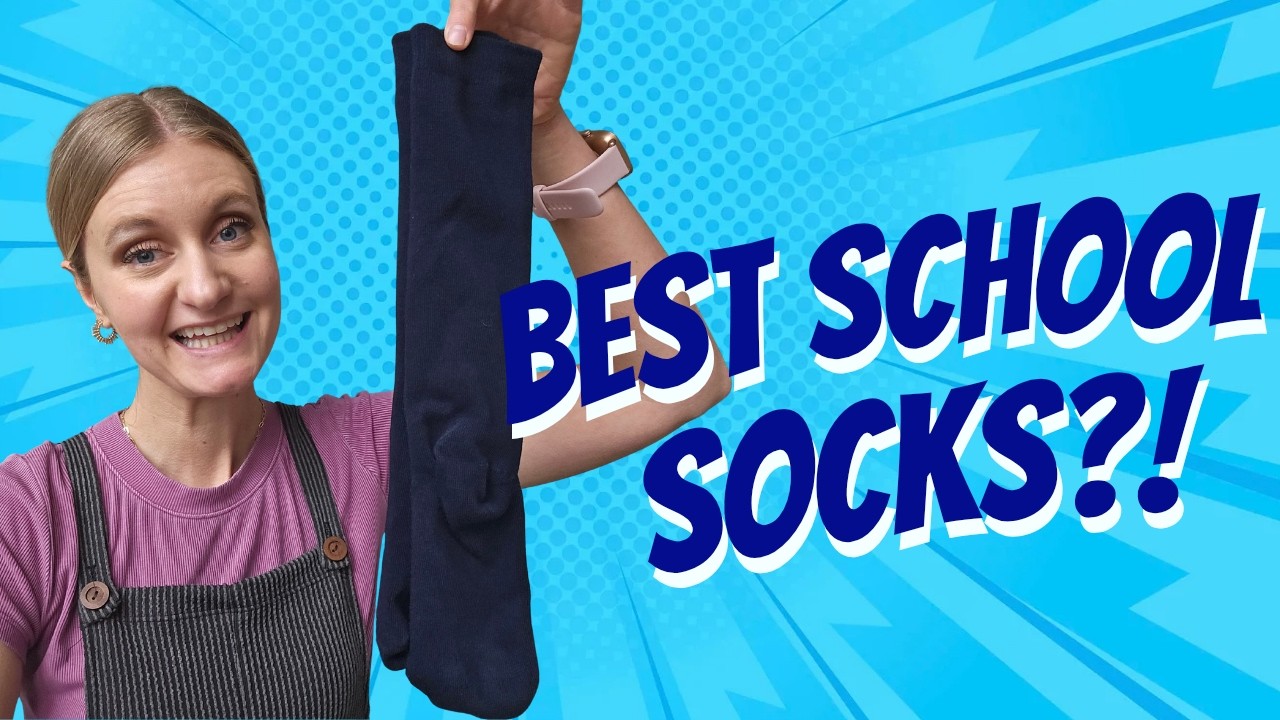 Girls Knee High School Socks Review | Soft Cotton Uniform Socks (6-12 Years)