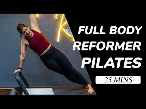 PILATES REFORMER WORKOUT (25 minute full body dynamic session)
