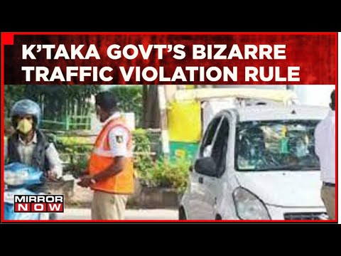 Karnataka Government Announces 50% Discount On All Traffic Violation Fines Till Feb 11 | Mirror Now