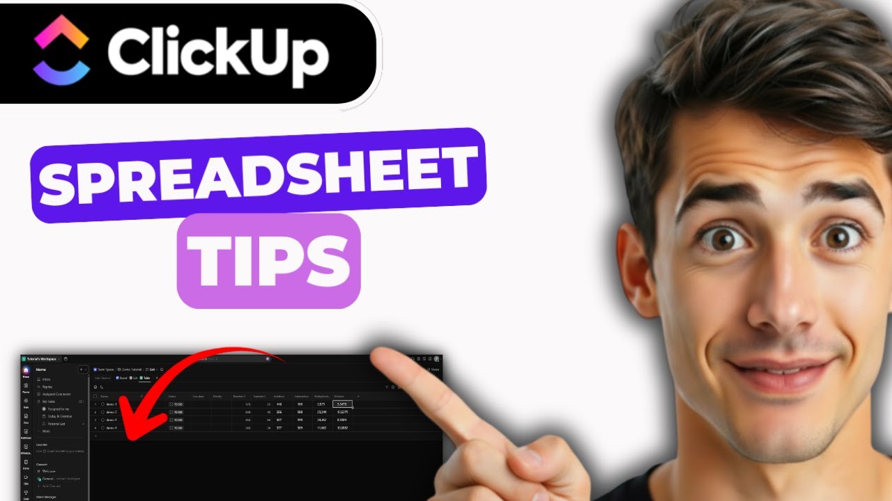 How To Use ClickUp Like Excel Or Google Sheets (Easiest Way) (2026 Guide)