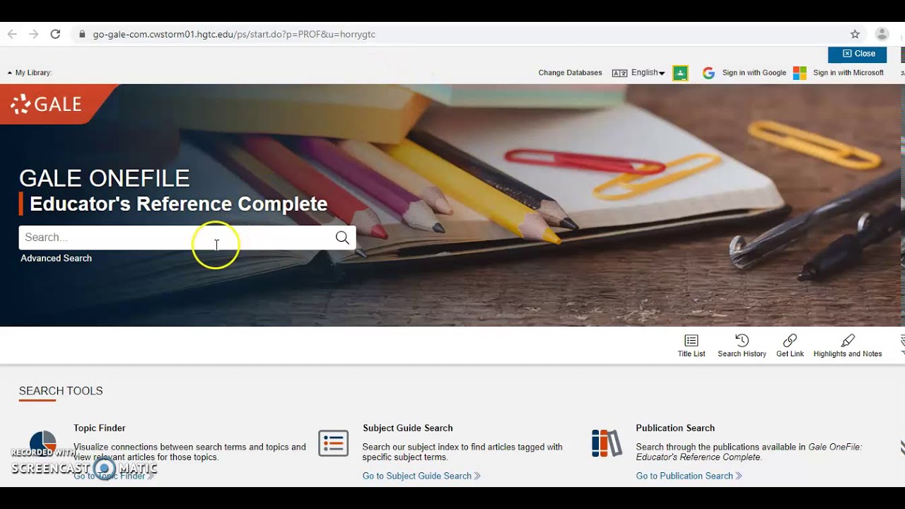 EDU 110 - Accessing Your Course LibGuide & Searching Databases