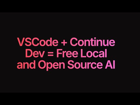 The Best Free Alternative to GitHub Copilot: VSCode + Continue Dev