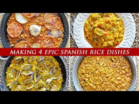 4 Spanish RICE Dishes YOU NEED IN YOUR LIFE
