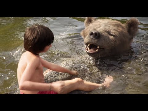 Jungle Book (2016) - Bear Necessities scene