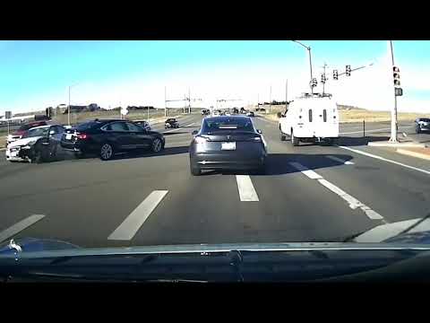 Teslas Avoiding Accidents Compilation