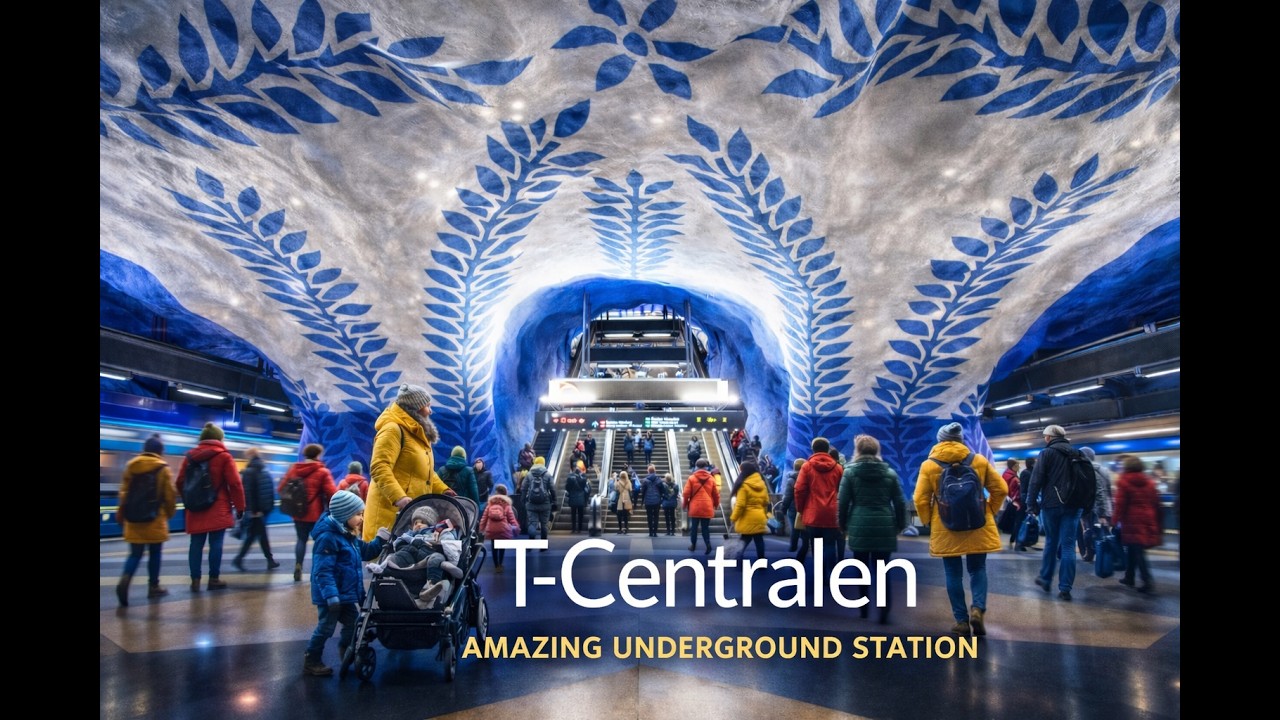 Inside Stockholm’s Most Beautiful Metro Station | T-Centralen