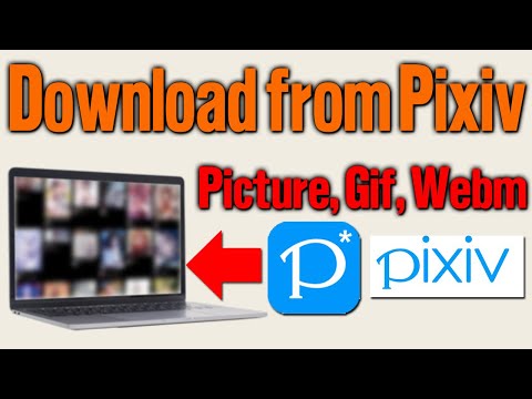New Method! How to download video, gif, picture, webm and animation from Pixiv