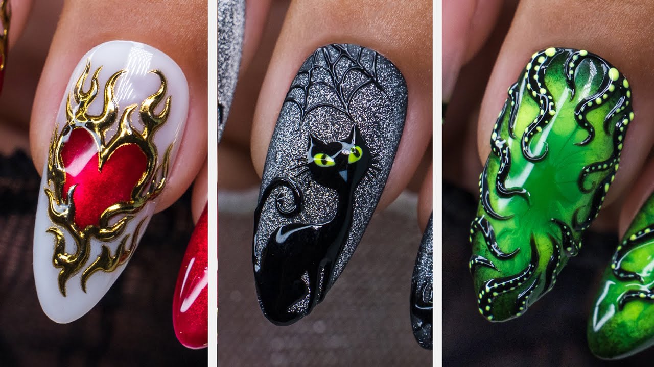 Spooktacular👻Nail Art Tutorials 2025 | Best Halloween Compilation🎃