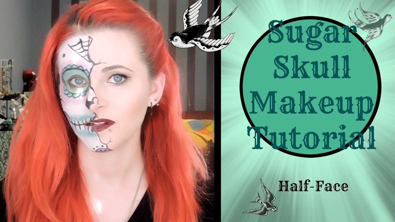 Sugar Skull Makeup Tutorial | Half-Face