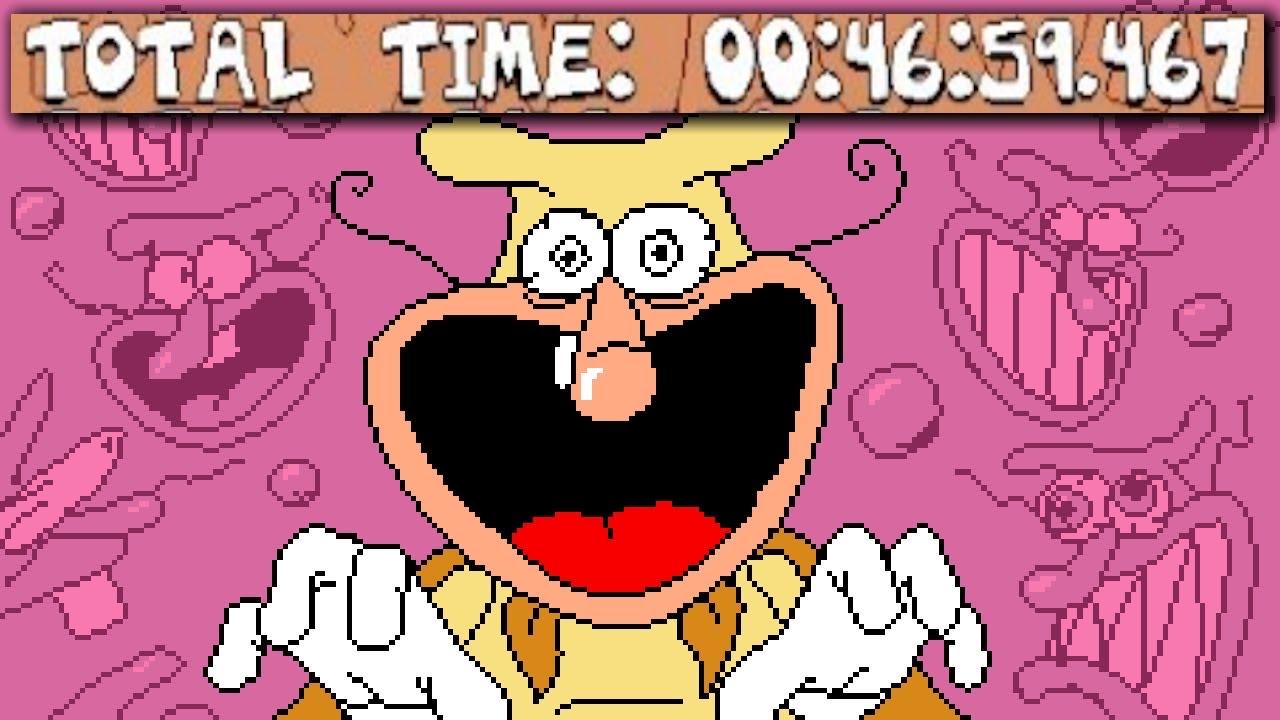 Pizza Tower Noise WORLD RECORD Speedrun in 46:59 (Any%, Unrestricted)