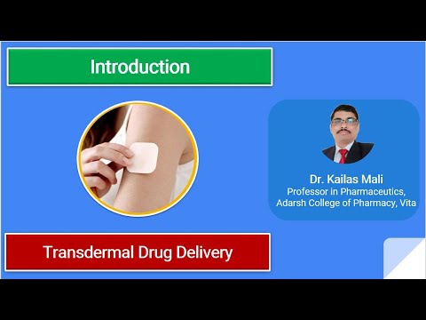 Transdermal Drug Delivery Systems – Online Teaching and Learning