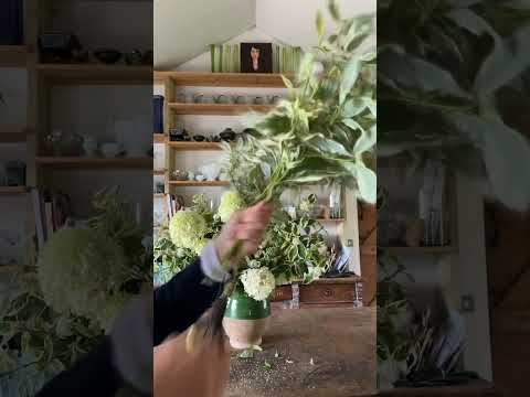 Large hydrangea arrangement #30stemchallenge