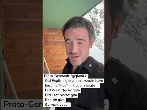 "give" (word origins)