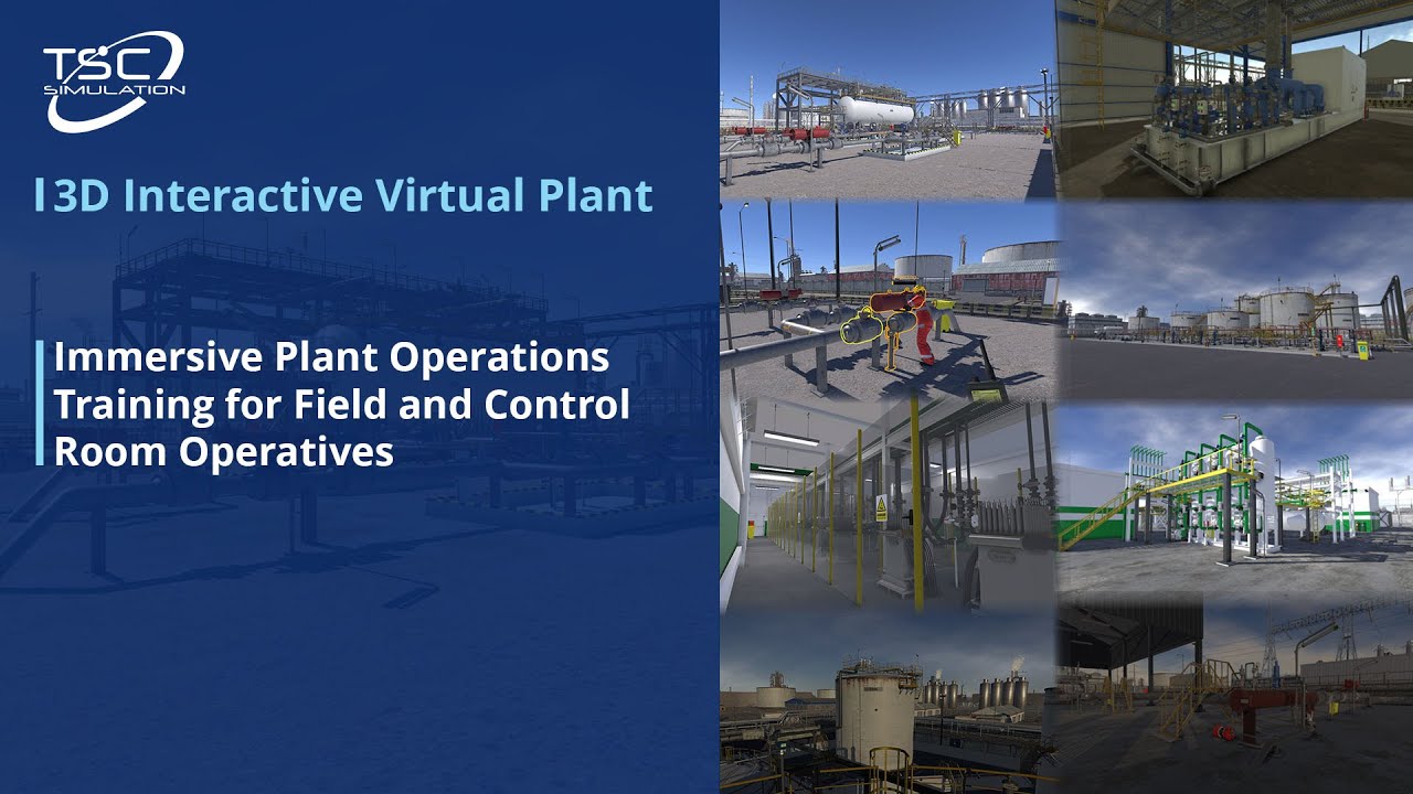 Real Operator Training in a Virtual Process Plant