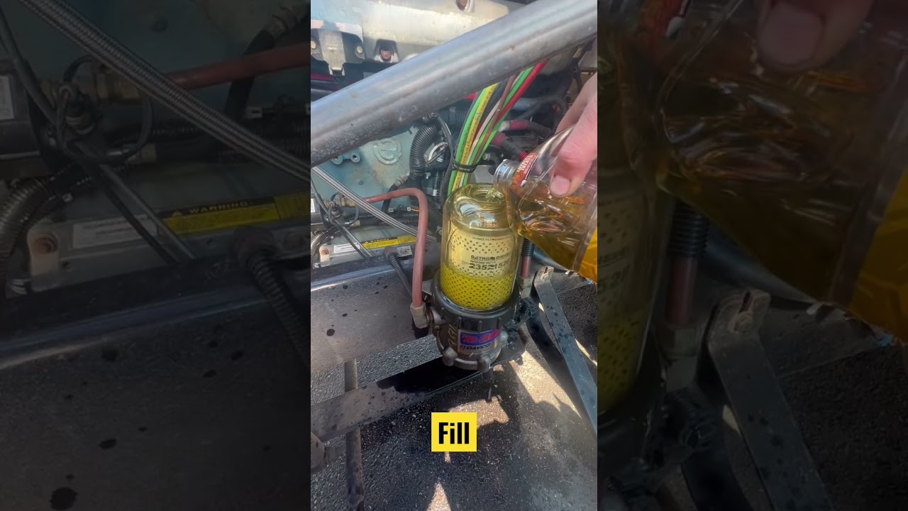 DIY Davco Fuel Filter Change