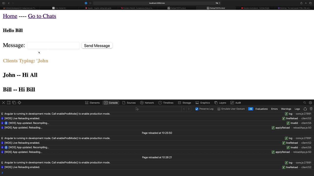 Fullstack2021 | p34 | Using index in the angular for loop