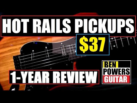 $37 Hot Rails Pickups Loaded Pickguard From Musiclily - 1 Year Review