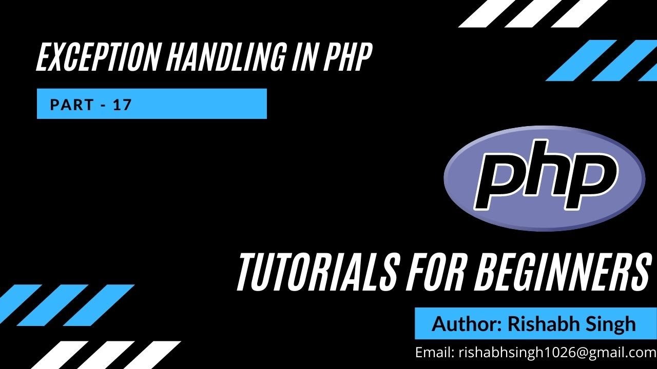 Part - 17 | Exception Handling in PHP | PHP Tutorials for beginners