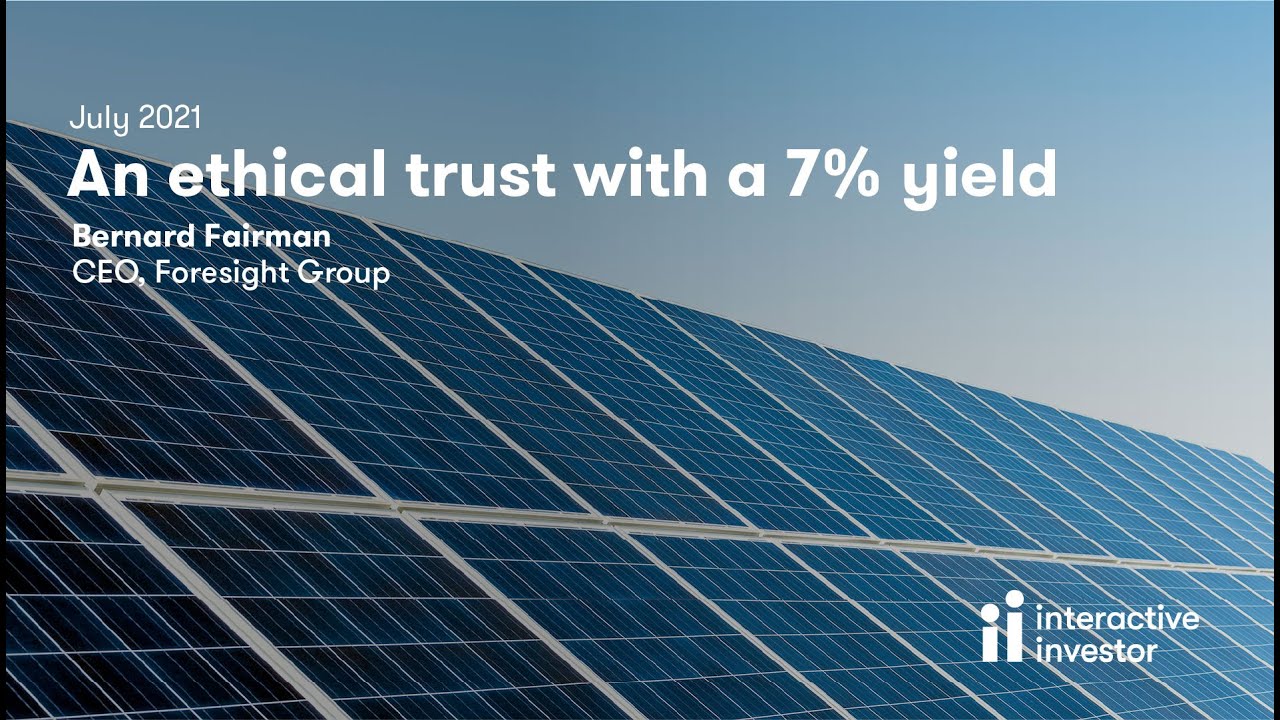 An ethical trust with a 7% yield