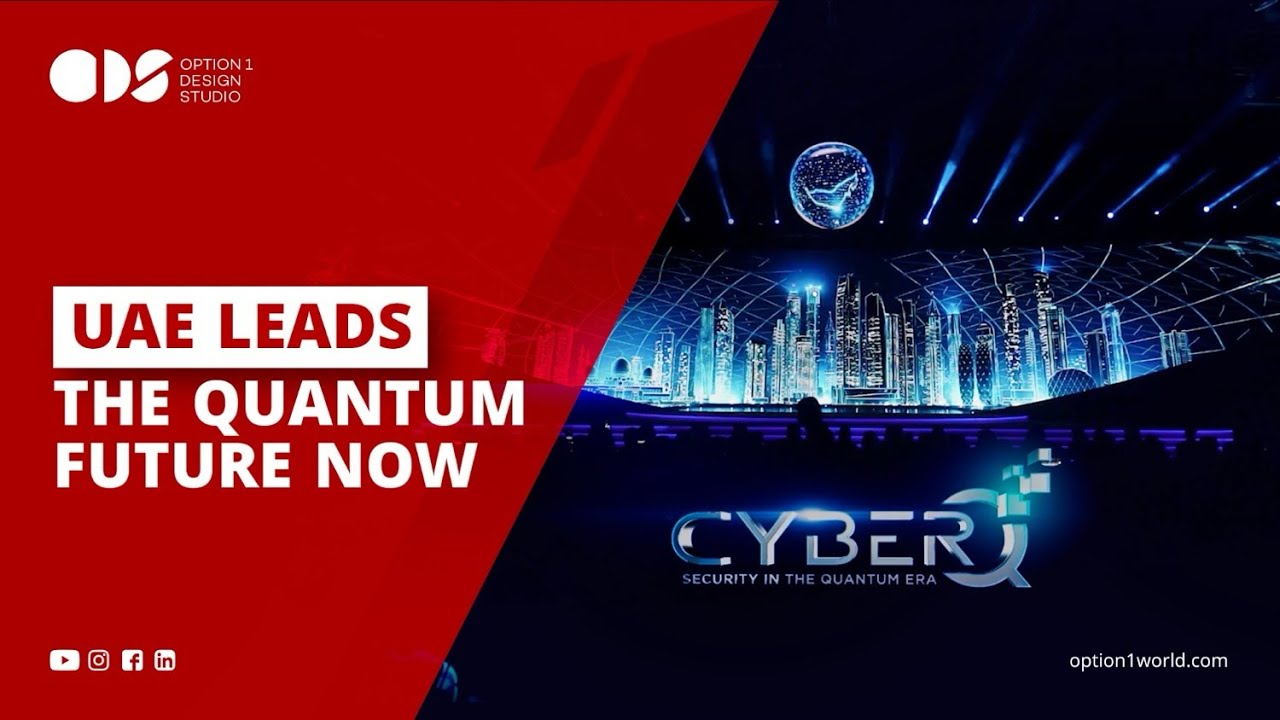 CyberQ 2025 • Quantum Century | Opening Show by Option 1 Design Studio