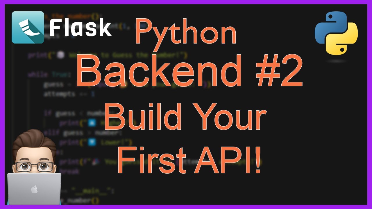 Python Backend #2: Build a Simple REST API with Flask (GET & POST Tutorial)