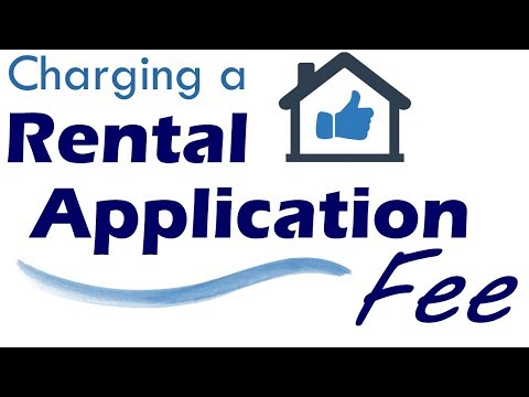 Charging a Rental Application Fee | Tenant Screening