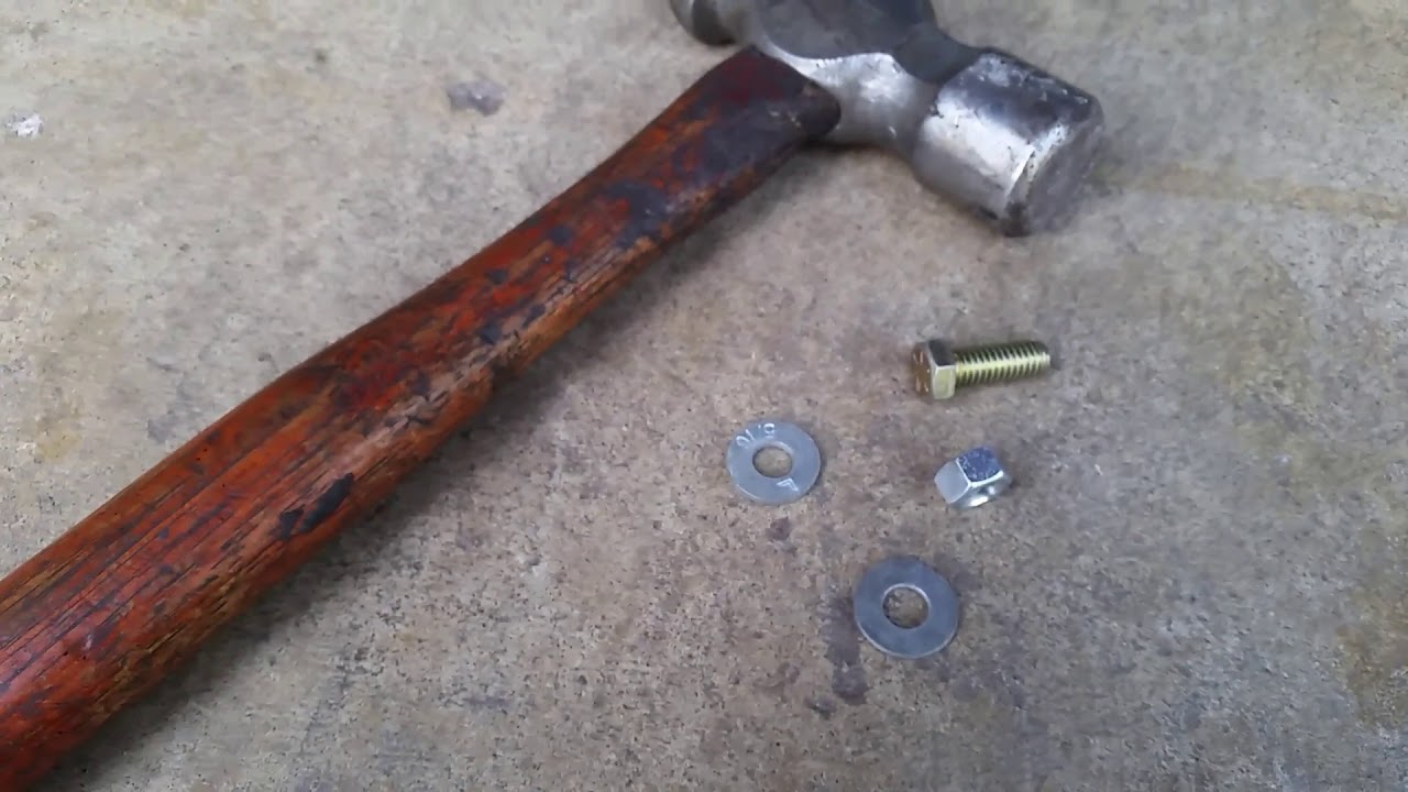 Simple DIY: Make Self Locking Nuts