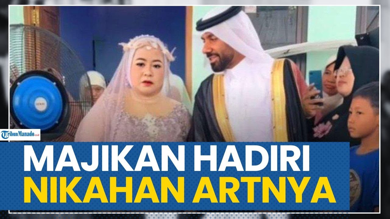 VIRAL! MAJIKAN ARAB SAUDI HADIRI PERNIKAHAN ART, WARGA TERIAK TERIAK AMIN