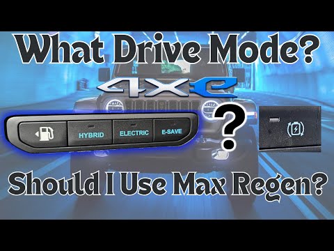 Jeep 4xe Drive Modes & Regenerative Braking Explained | Hybrid | Electric | E-Save