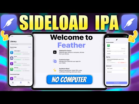 Feather iOS IPA Installer for iPhone – Full Guide iOS (2025)