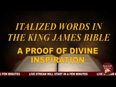Italicized Words in the King James Bible