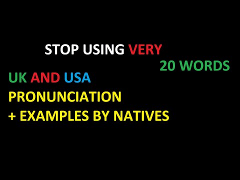 Przestań używać słowa VERY | Angielski / Stop using the word VERY | English