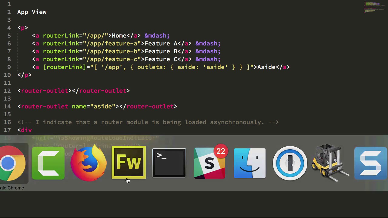 Showing A Loading Indicator For Lazy-Loaded Route Modules In Angular 6.1.7