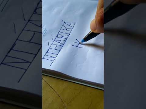 Niharika name logo design 💞💯 #logodesign #brandlogodesign #subscribe #shortsvideo