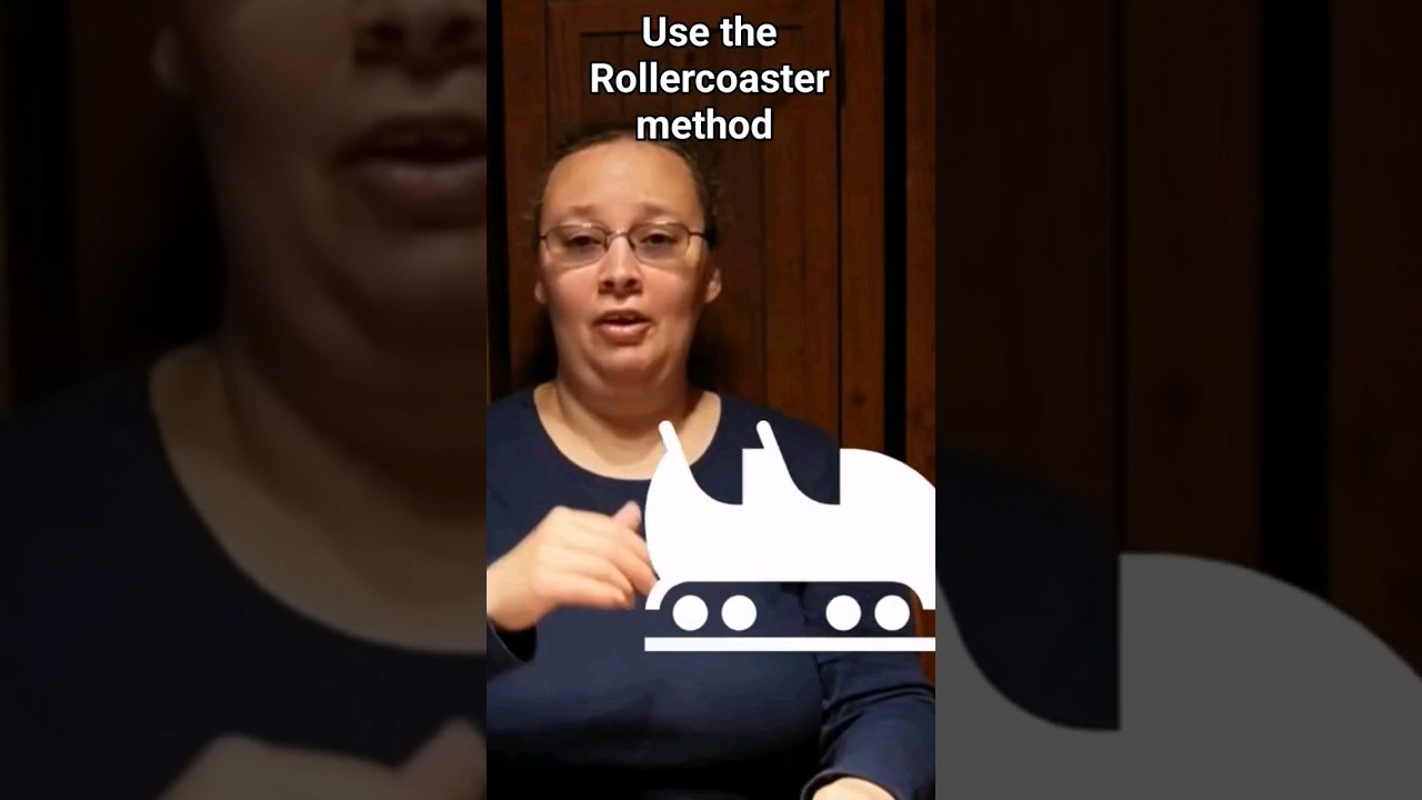 When and how to use the roller-coaster method to help your child learn rule breaker words!