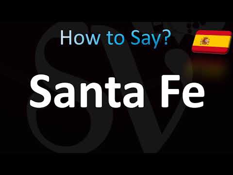 How to Pronounce Santa Fe Correctly (Spanish)