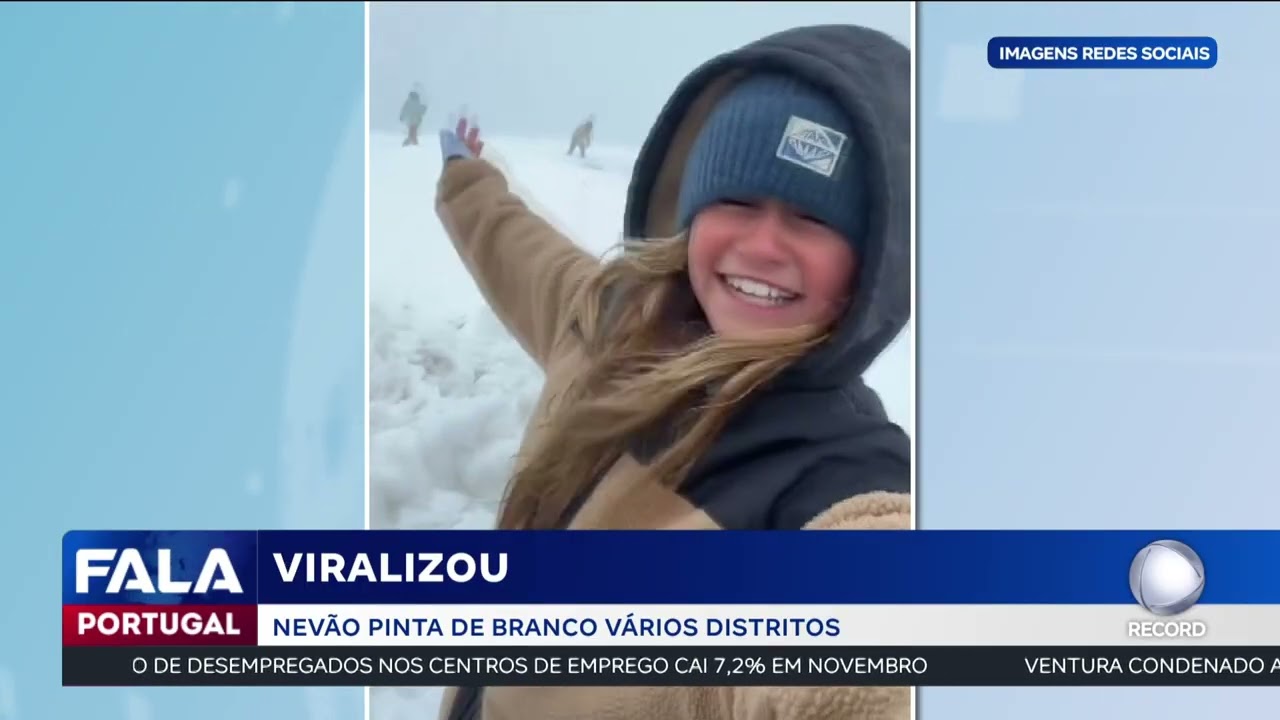 Viral: Snowstorm paints several districts white.