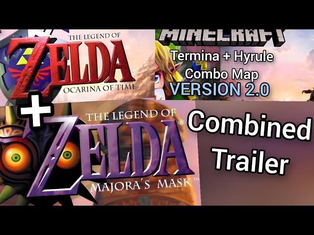 Hyrule + Termina (Reimagining)(Combined Maps)(N64 Zelda) Minecraft Map