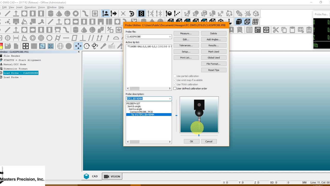PC-DMIS Video Course Demo