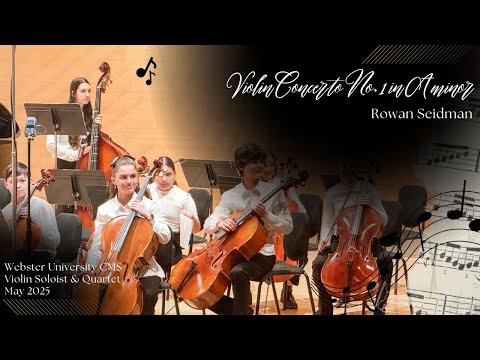 Violin Concerto No. 1 in A minor - Mizzou New Music Initiative MS Winning Composition (2025)