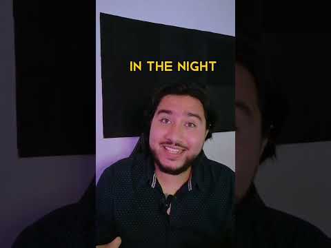"En la noche" en inglés🇺🇸👀 #aprenderingles #shorts #inglésamericano #ingles #americanenglish #test