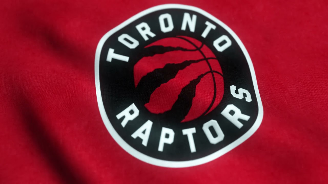 Toronto Raptors Logo Flag Animation Loop
