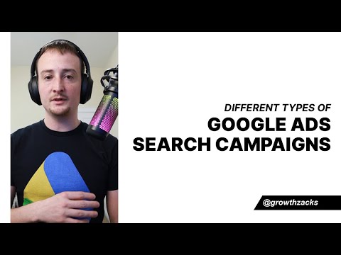 Different Types Of Google Ads Search Campaigns