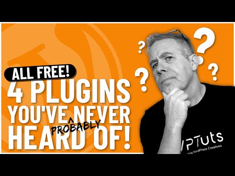 4 FREE WordPress Plugins That You've [Probably] Never Heard Of
