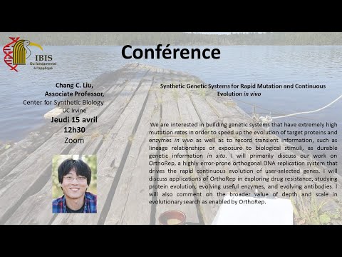 Conférence Chang C. Liu