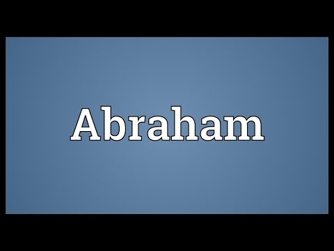 Abraham Meaning
