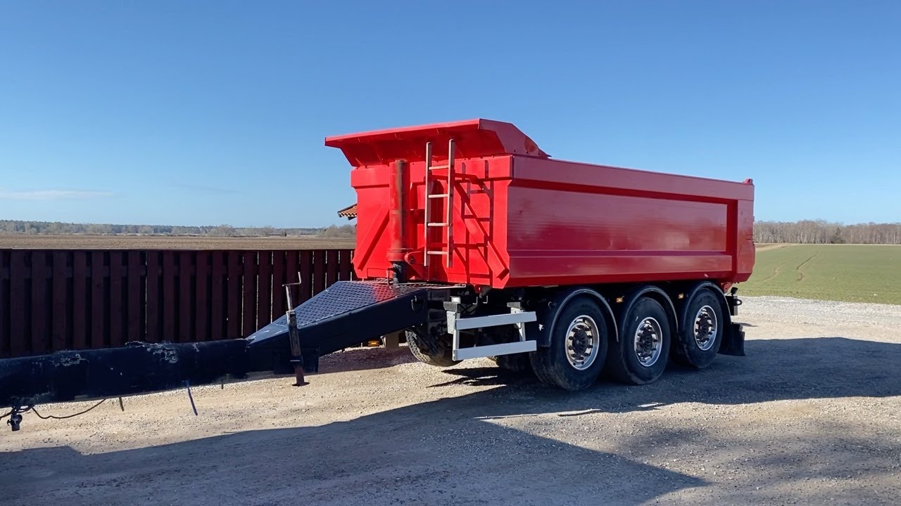 Tippkärra Jigg 3-axlad Bruns Kzdb 27/13/3 hs, Gotland, Klar